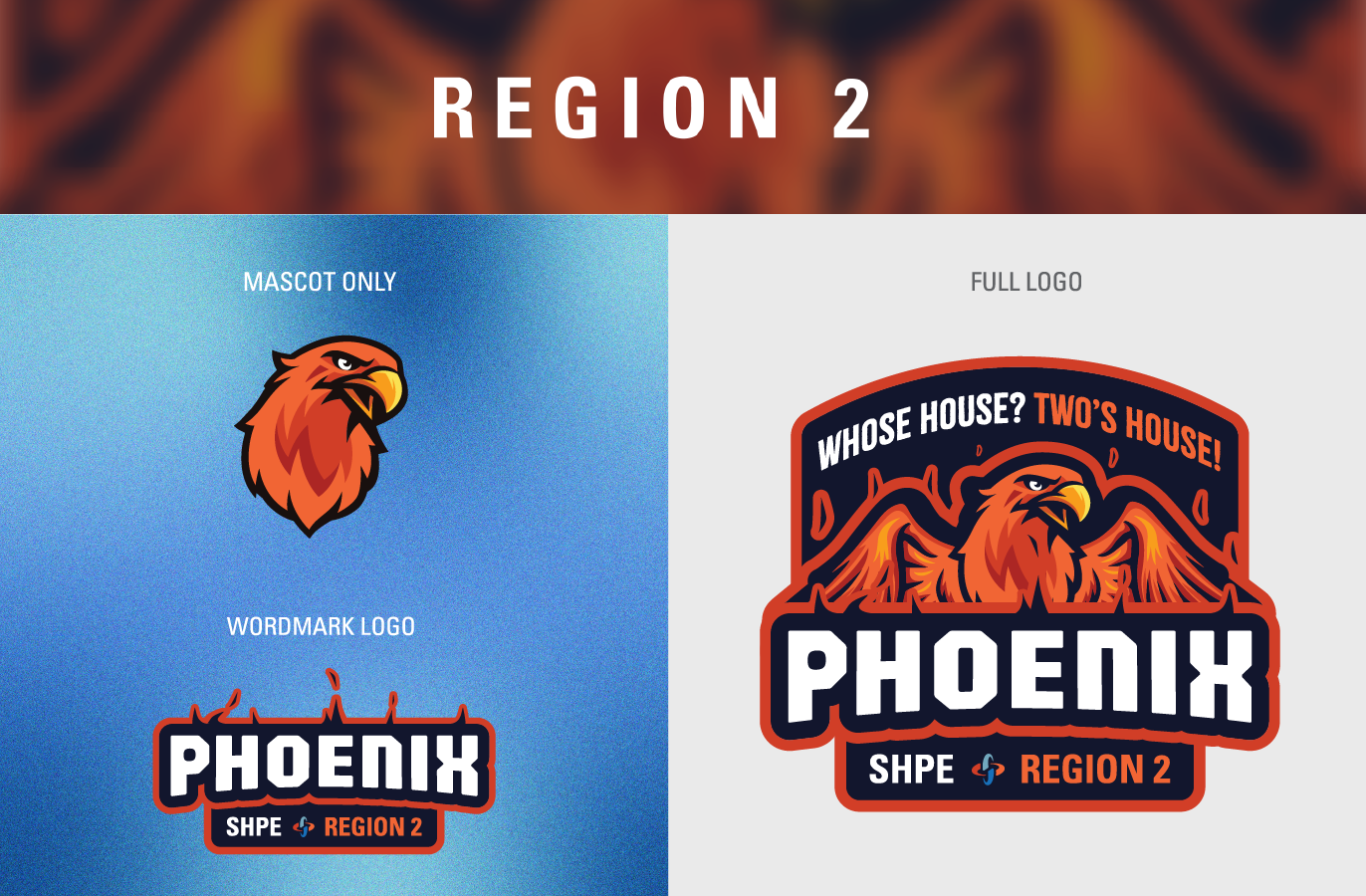 SHPE Regional Mascots - Six Half Dozen Creative Studio