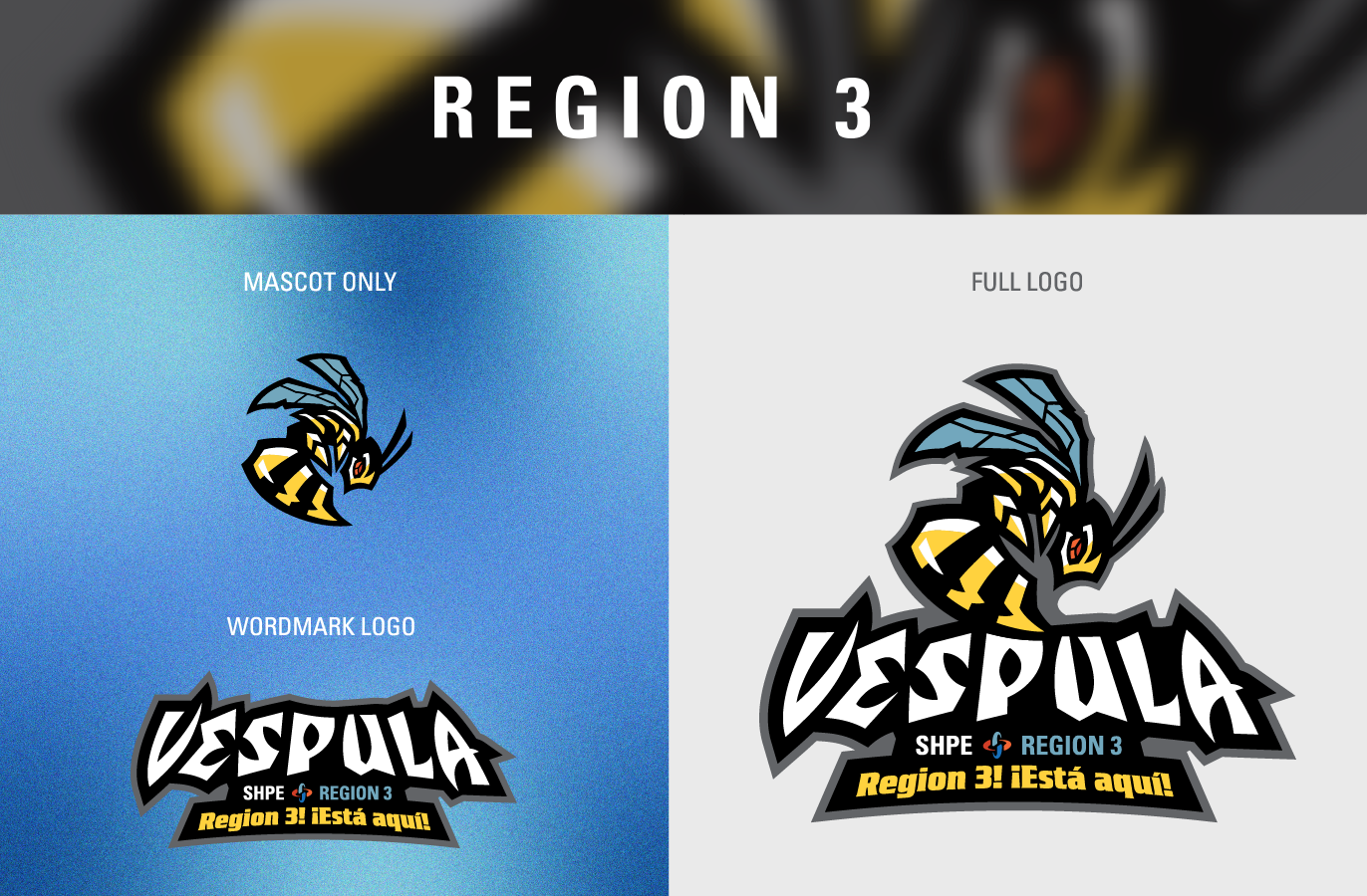 SHPE Regional Mascots - Six Half Dozen Creative Studio