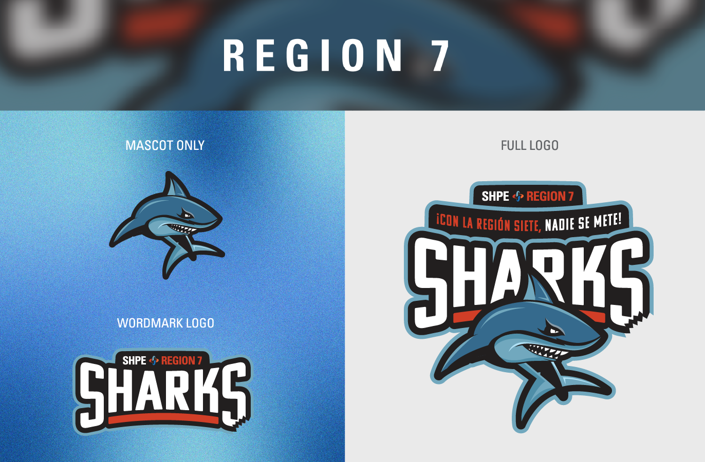 SHPE Regional Mascots - Six Half Dozen Creative Studio